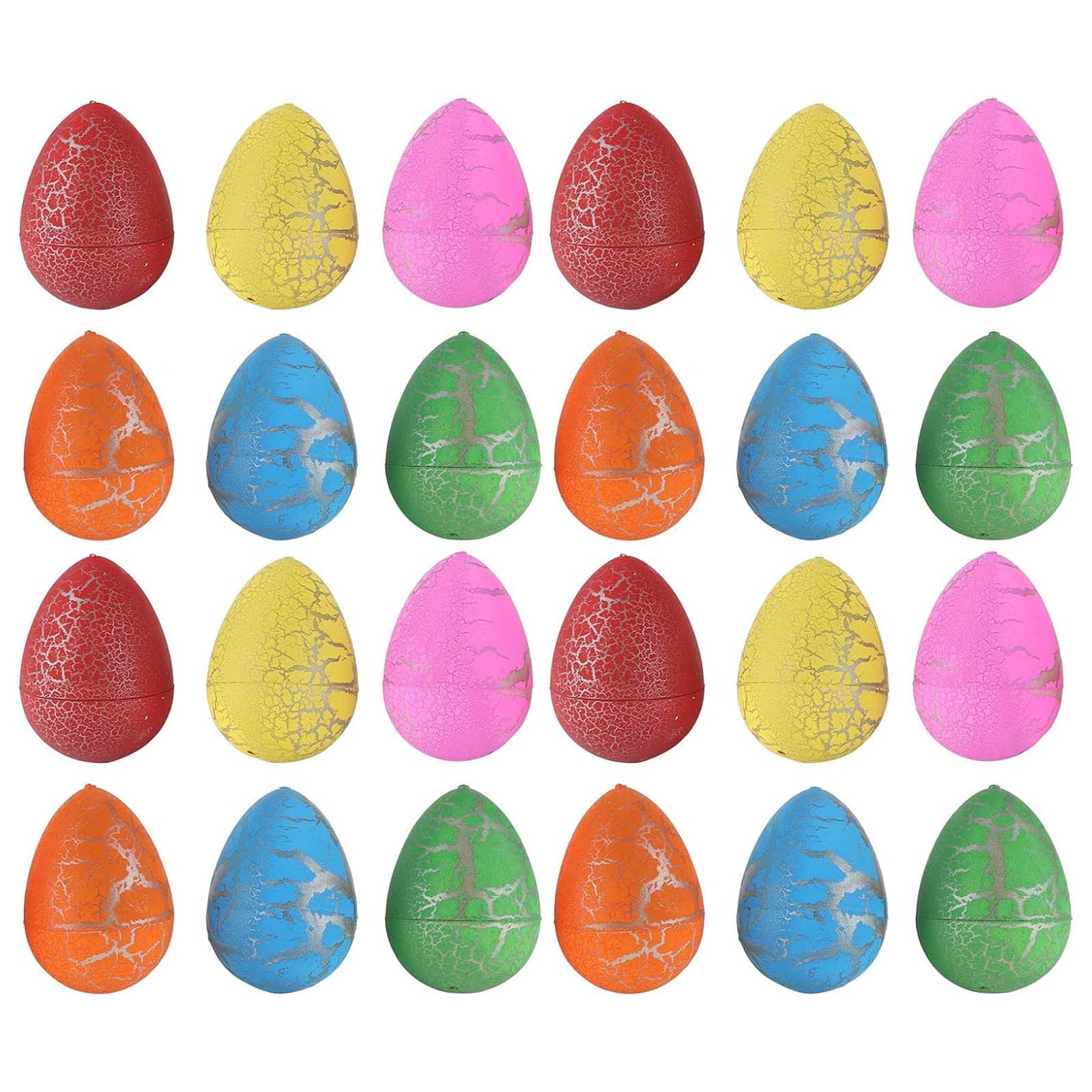 BINGLI60 Pack Dinosaur Eggs Hatching Egg Grow In Water Crack with ...