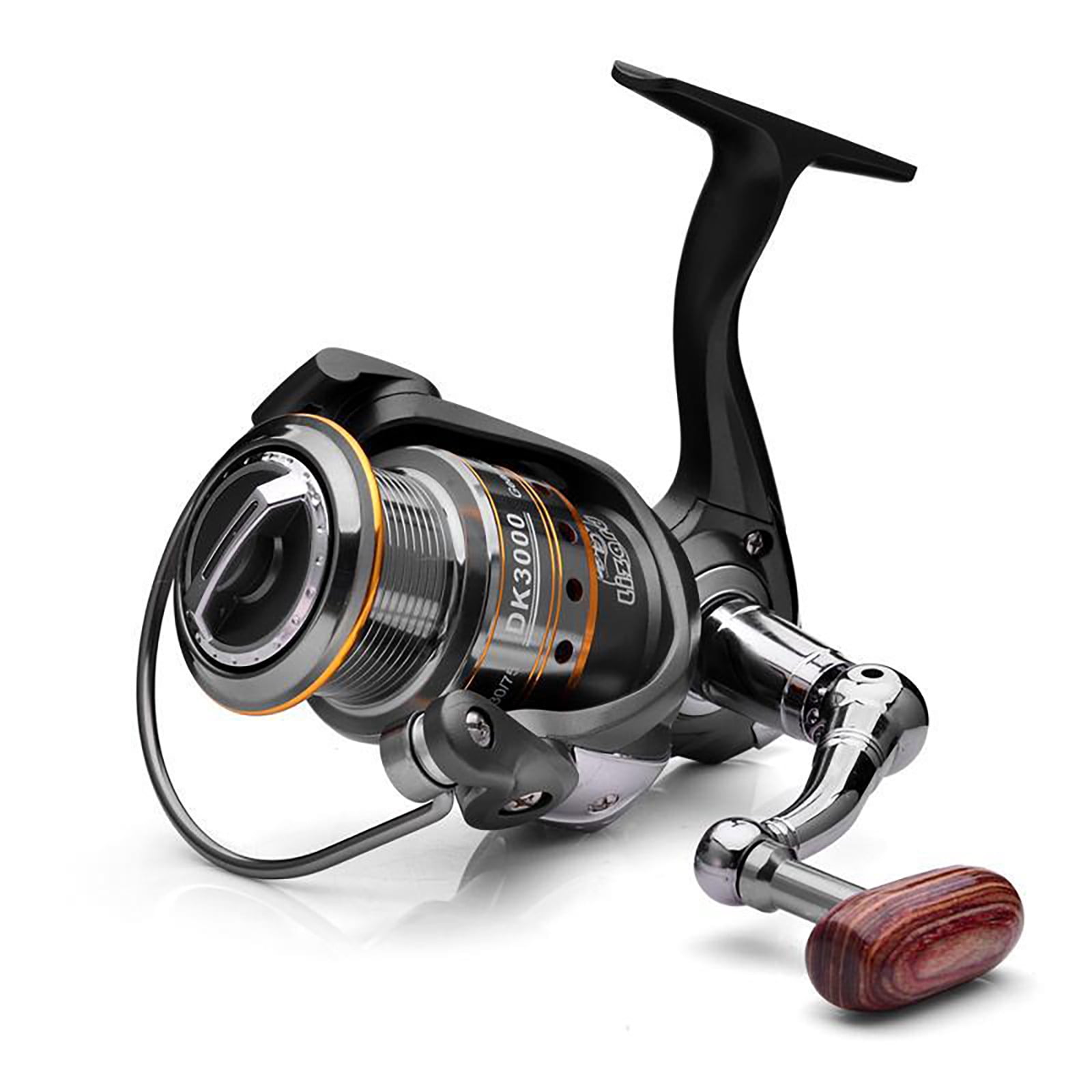 BINGTAOHU Fishing Line Fishing Gear All-Metal Fishing Reel, Spinning ...