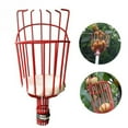 BINGTAOHU Fruit Picker Pole With Basket Telescoping, Apple Picking ...