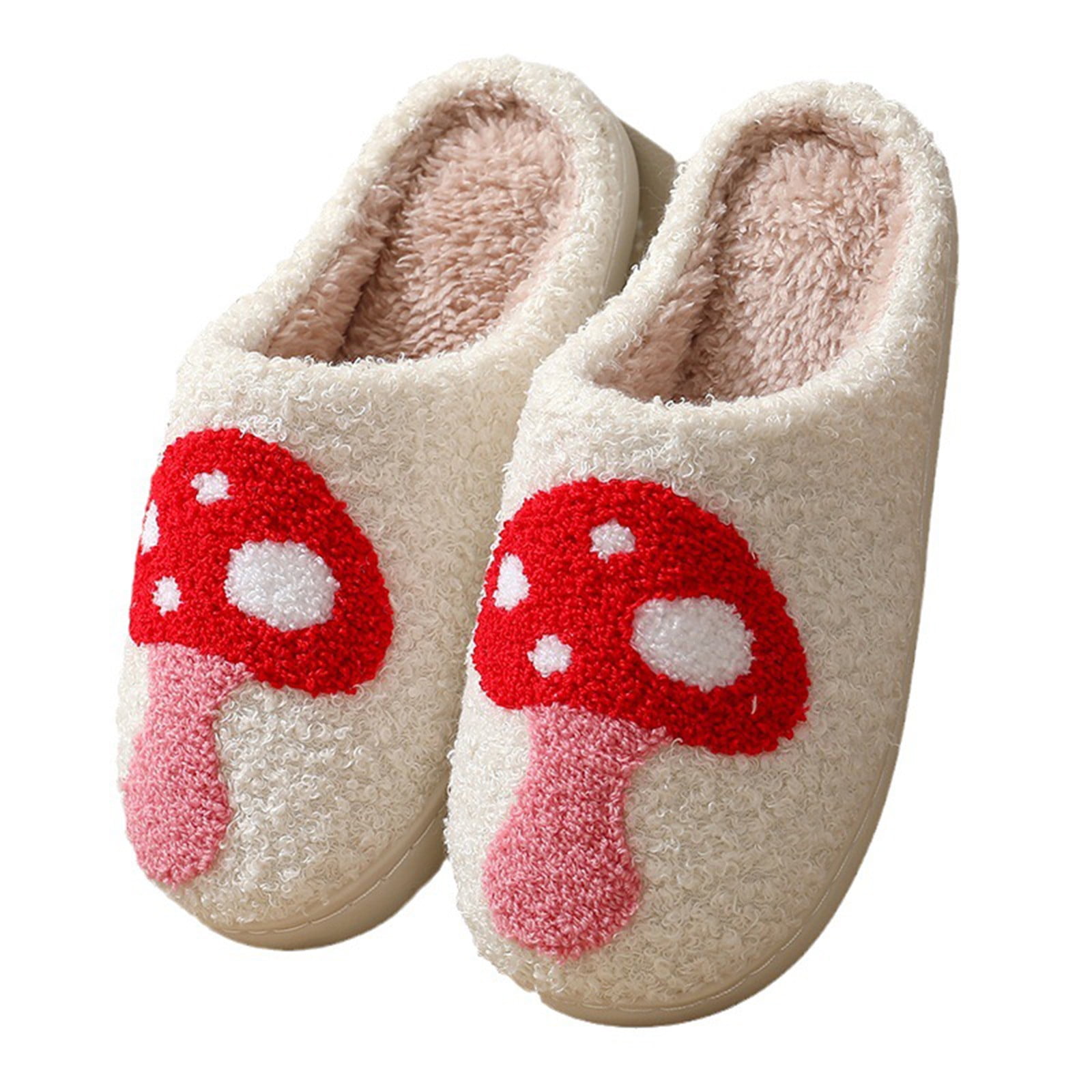 BINGTAOHU Mushroom Decor Mushroom Supplement Mushrooms Slippers For ...