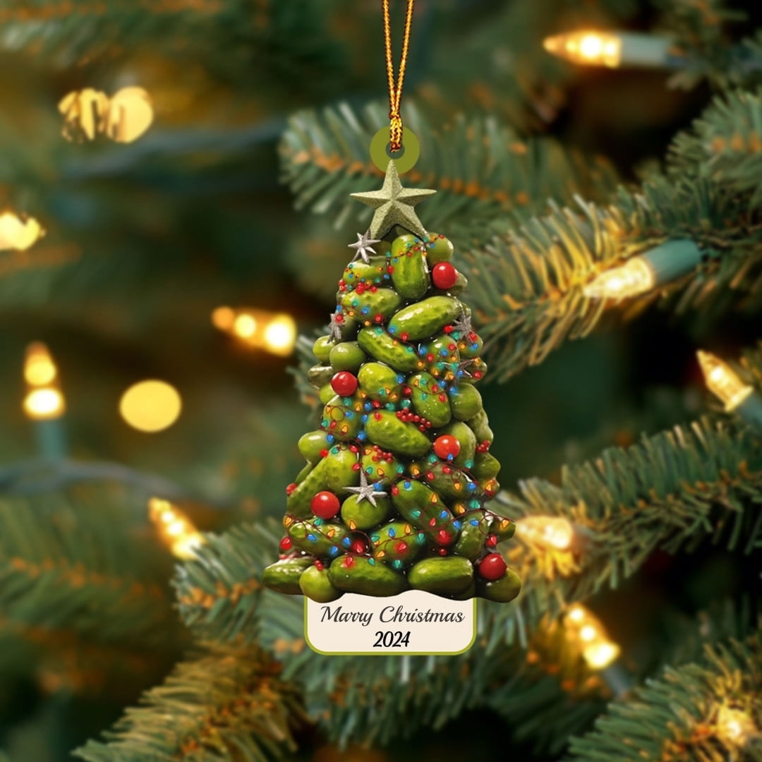 BINGTAOHU Pickle Ornaments for Christmas Tree Decorations Christmas ...