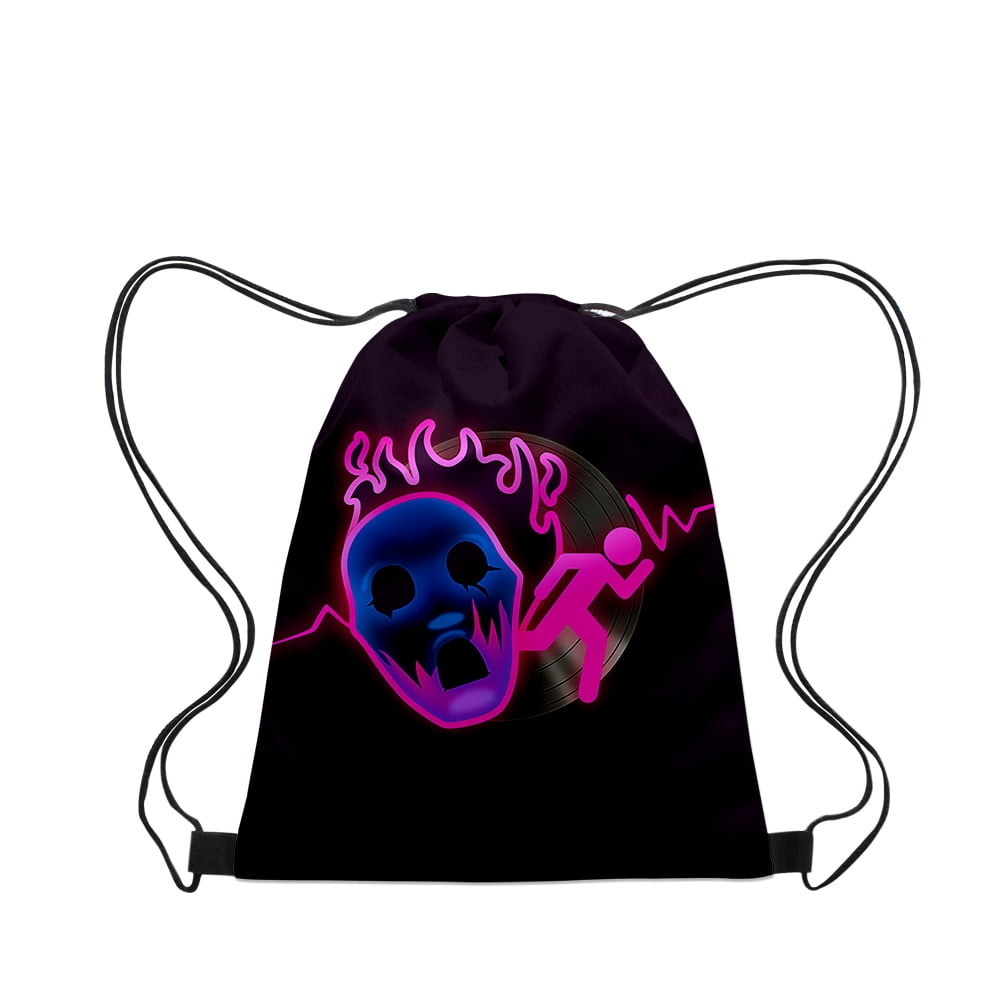 BINGTIESHA Killer Frequency 3D Print Handbags Cloth Canvas rawstring ...