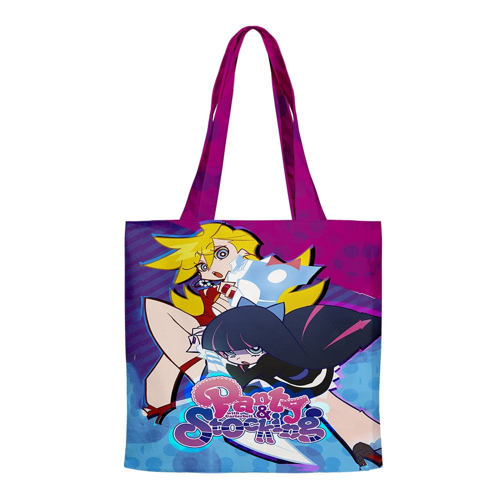 Bingtiesha New Panty And Stocking 3d Print Fashion Casual School Bags Cosplay Backpack Kawaii