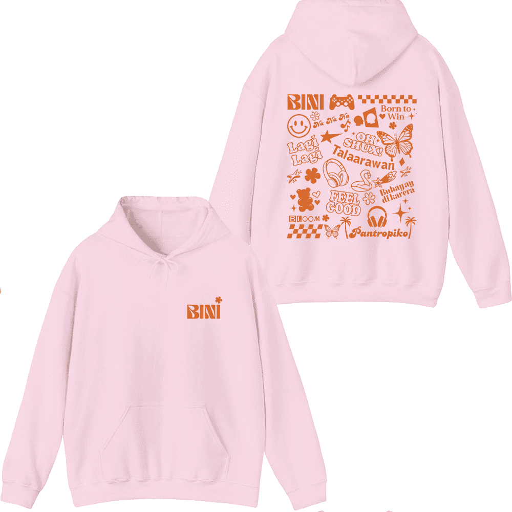 BINI Merch Album illustration Hoodie Fashion Hoodies Men Women Long ...