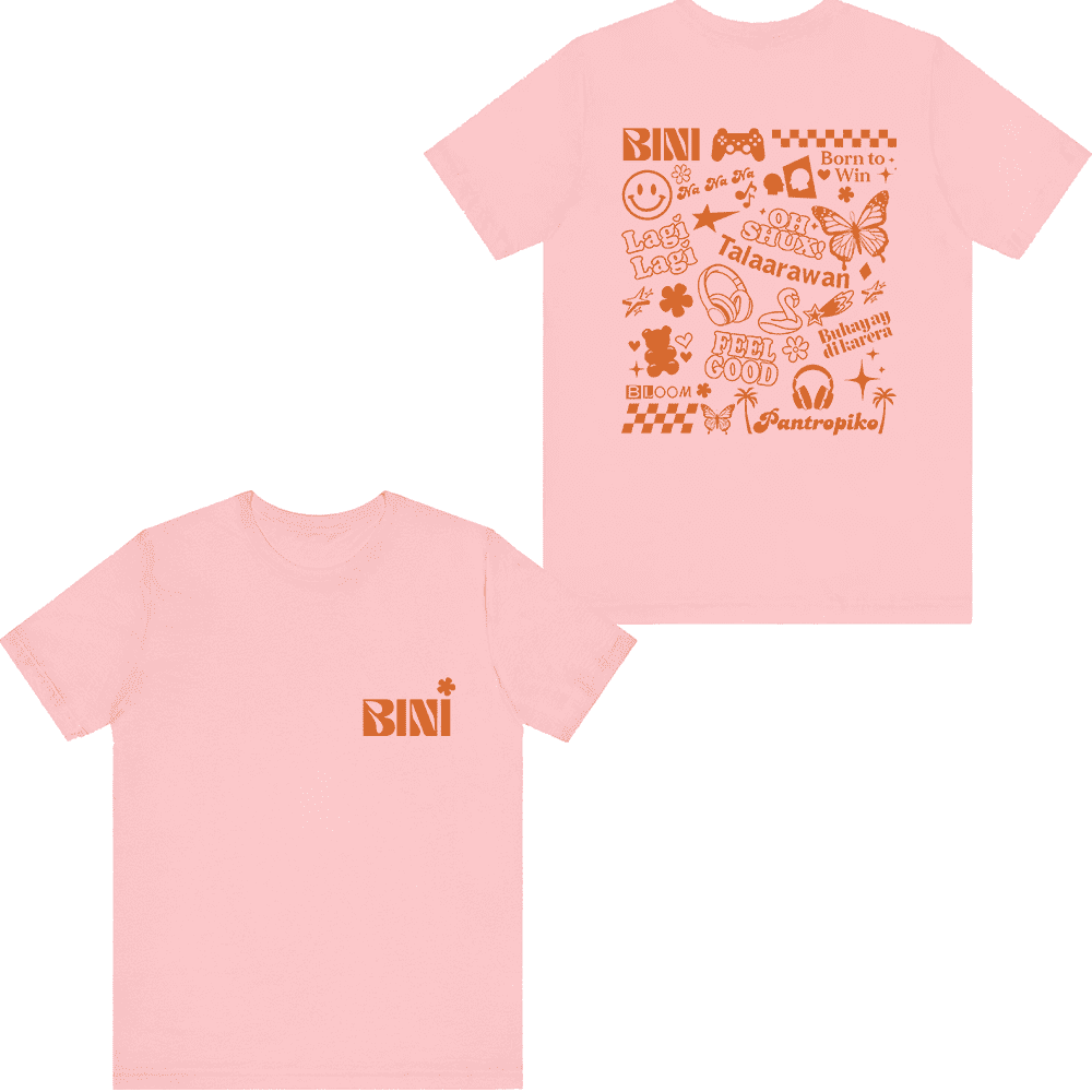 BINI Merch Album illustration T-shirt Shirt Unisex Men Women Tee Short ...