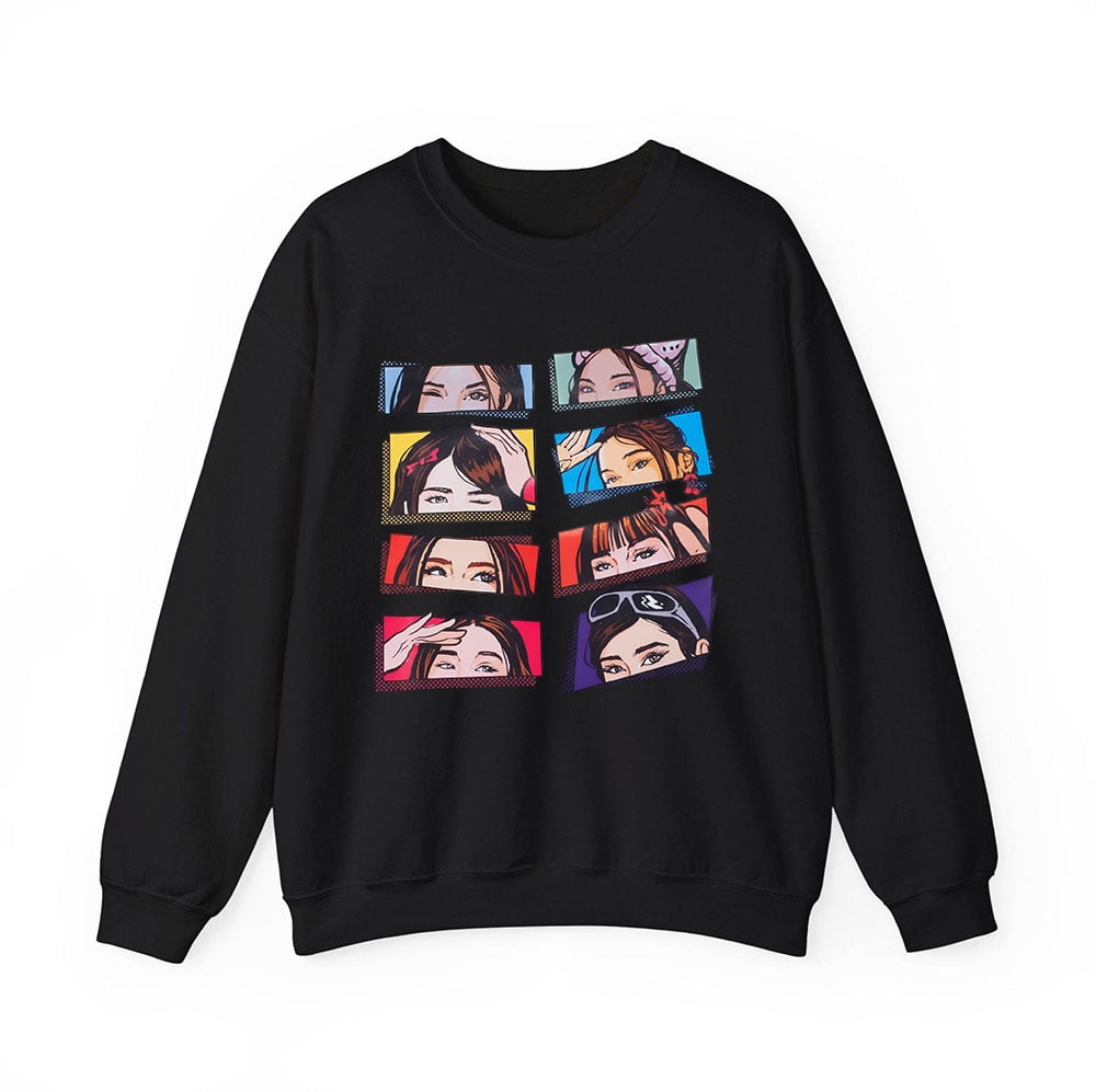 BINI Merch Blink Twice Crewneck Fashion Sweatshirt Men Women Long ...