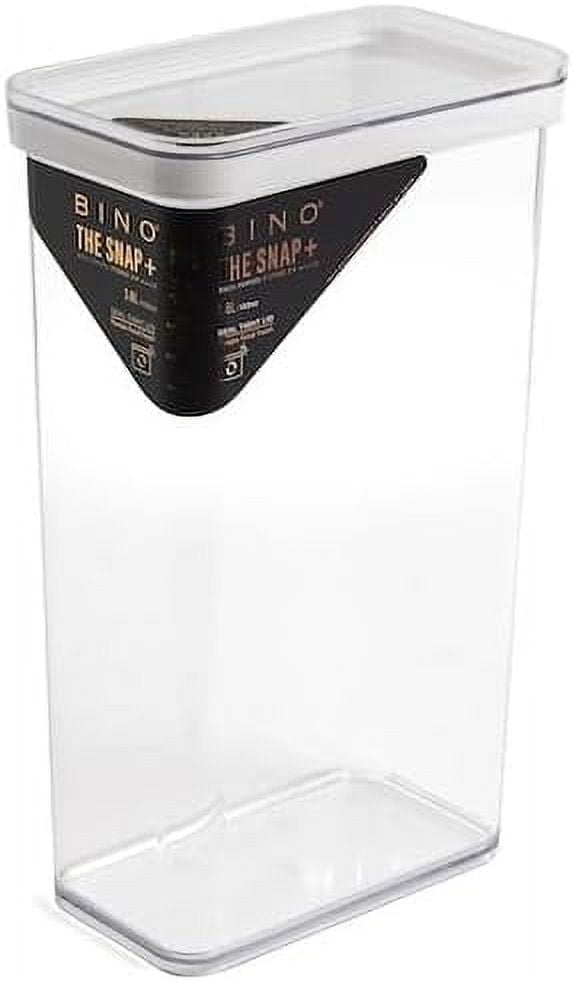 BINO | Food Storage Containers, 5.7 Qt/5.4 Liter - 18 Pack | THE SNAP+ COLLECTION | Airtight ...