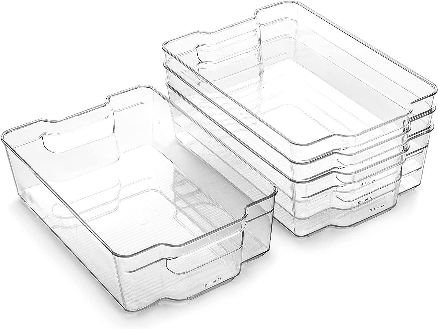 BINO | Stackable Storage Bins, Small - 4 Pack | The Stacker Collection ...