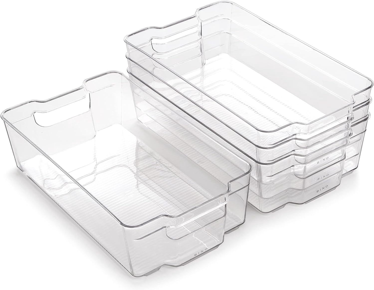 BINO | Stackable Storage Bins, Small - 4 Pack | The Stacker Collection ...
