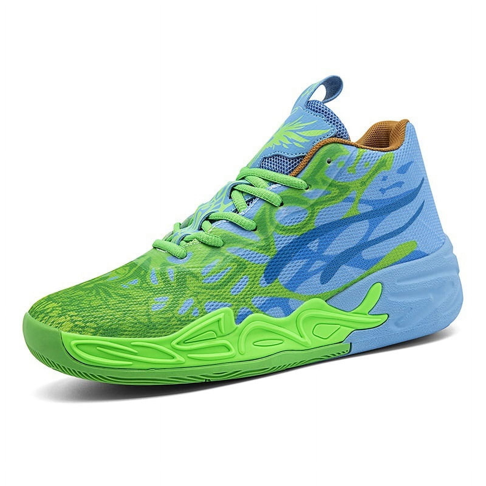 BINQER Men's Basketball Boots Mesh Breathable Fashionable Sports ...