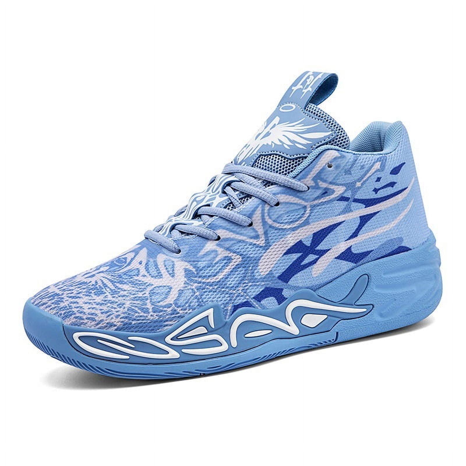 BINQER Men's Basketball Boots Mesh Breathable Fashionable Sports ...