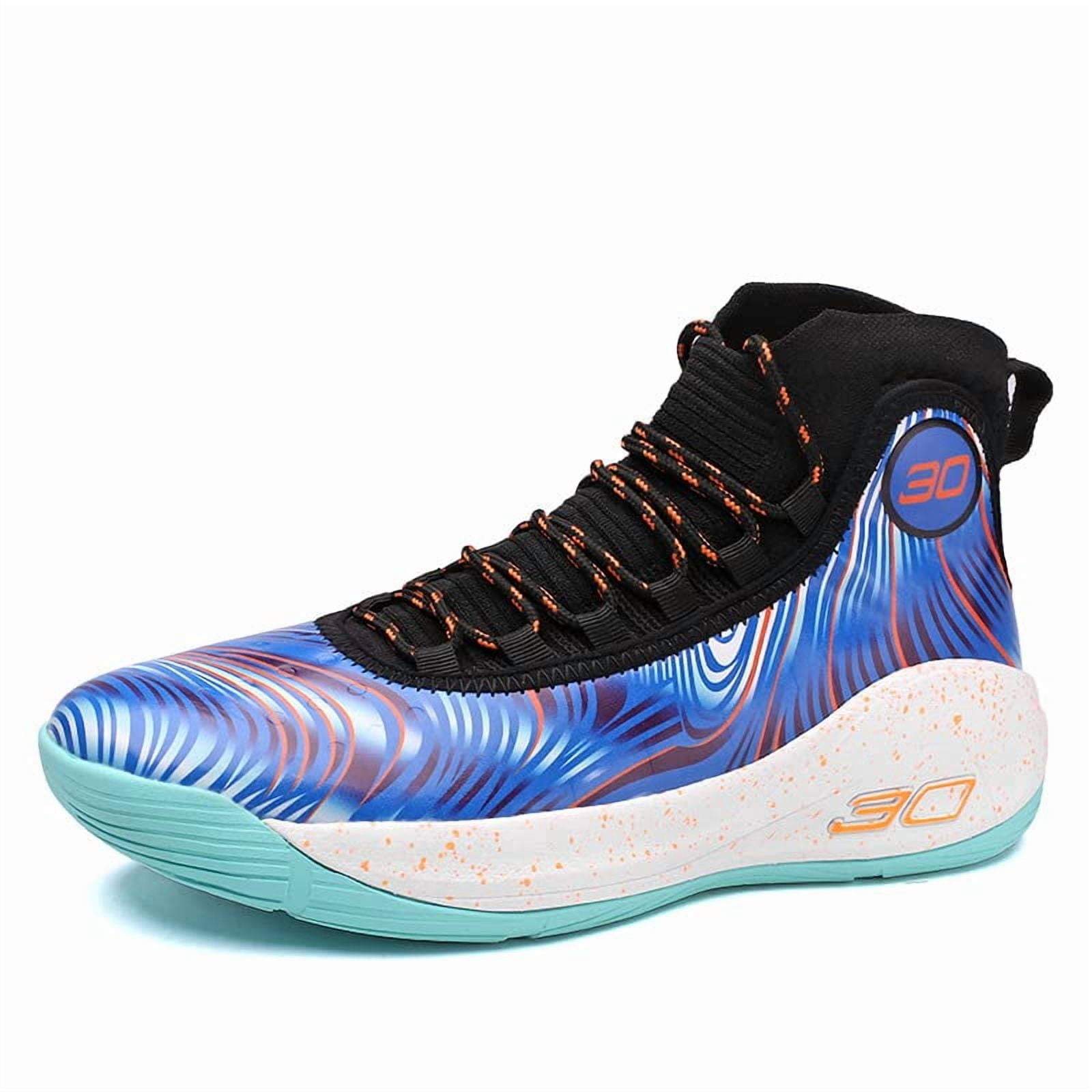 BINQER Men's Basketball Shoes Anti Slip Training Sports Shoes ...