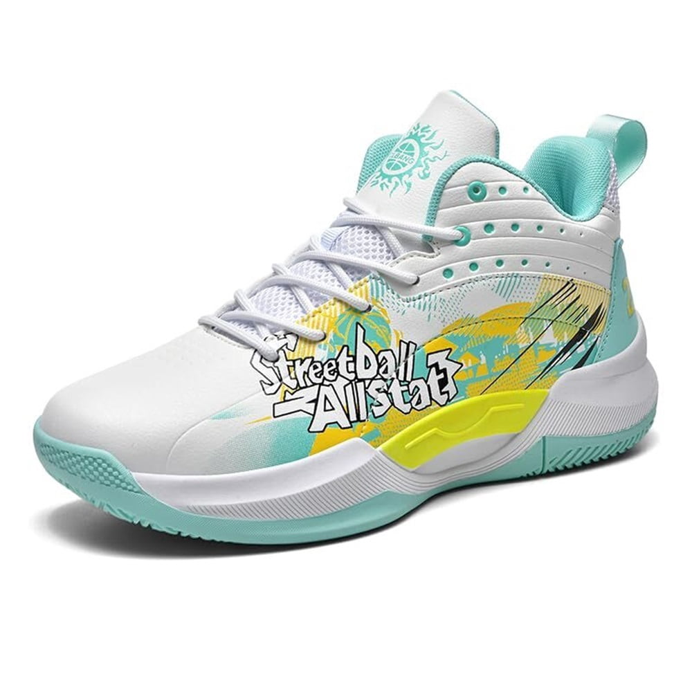 BINQER Men's Basketball Shoes Breathable Comfortable Lightweight ...