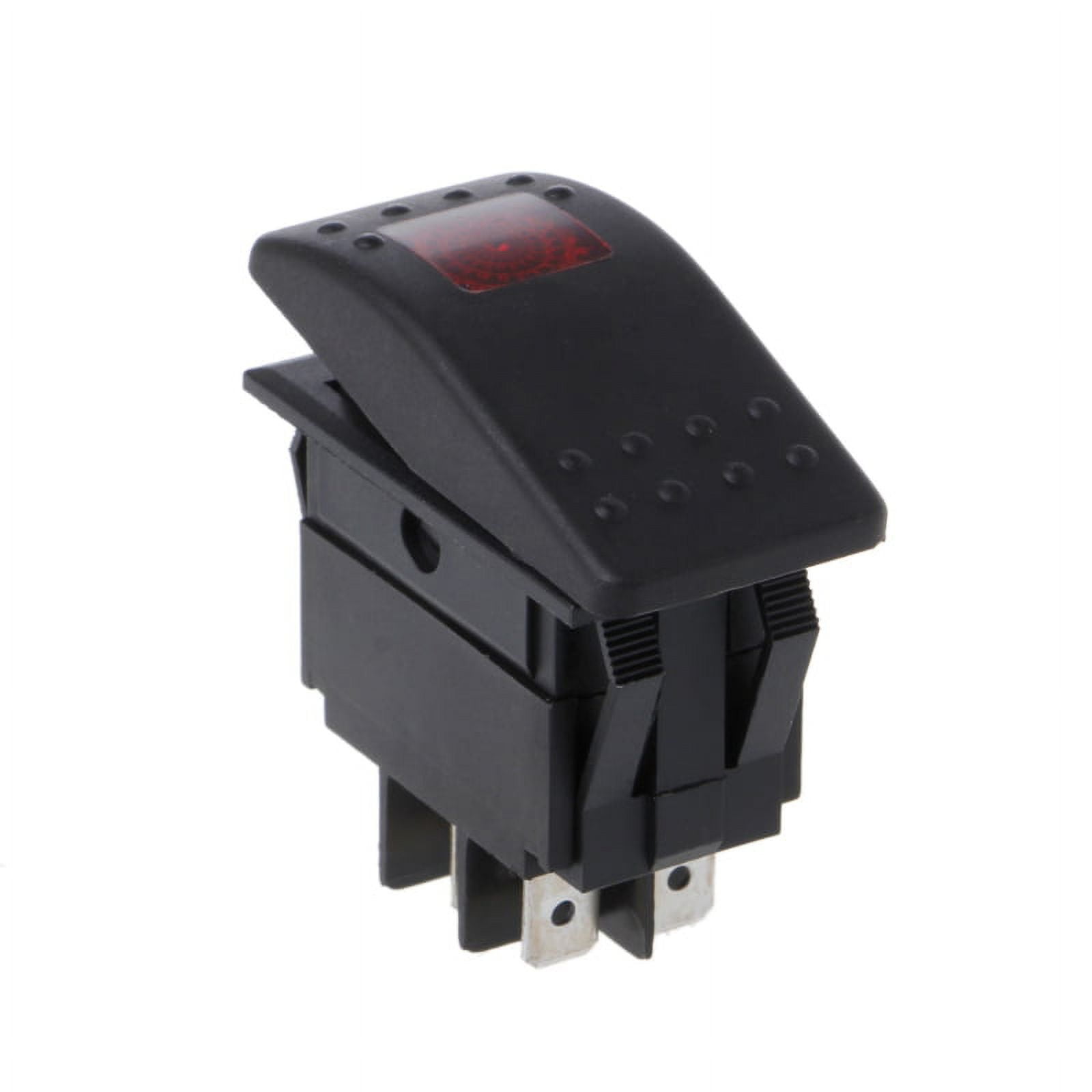BINYOU 12V 20A Waterproof Rocker Switch 4 Pin On Off Toggle Switch for ...