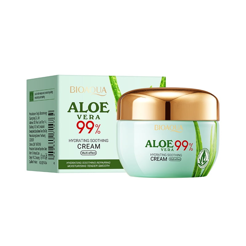 BIOAOUA Aloe Vera Hydrating Soothing Moisturizing Cream 50g - Walmart.com