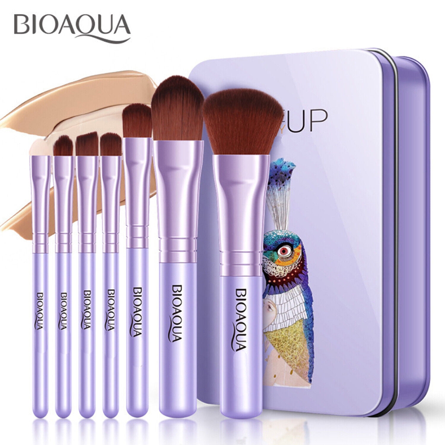 BIOAQUA Makeup Brush Foundation Lipstick Eyebrow Perfum Face Powder Eye ...