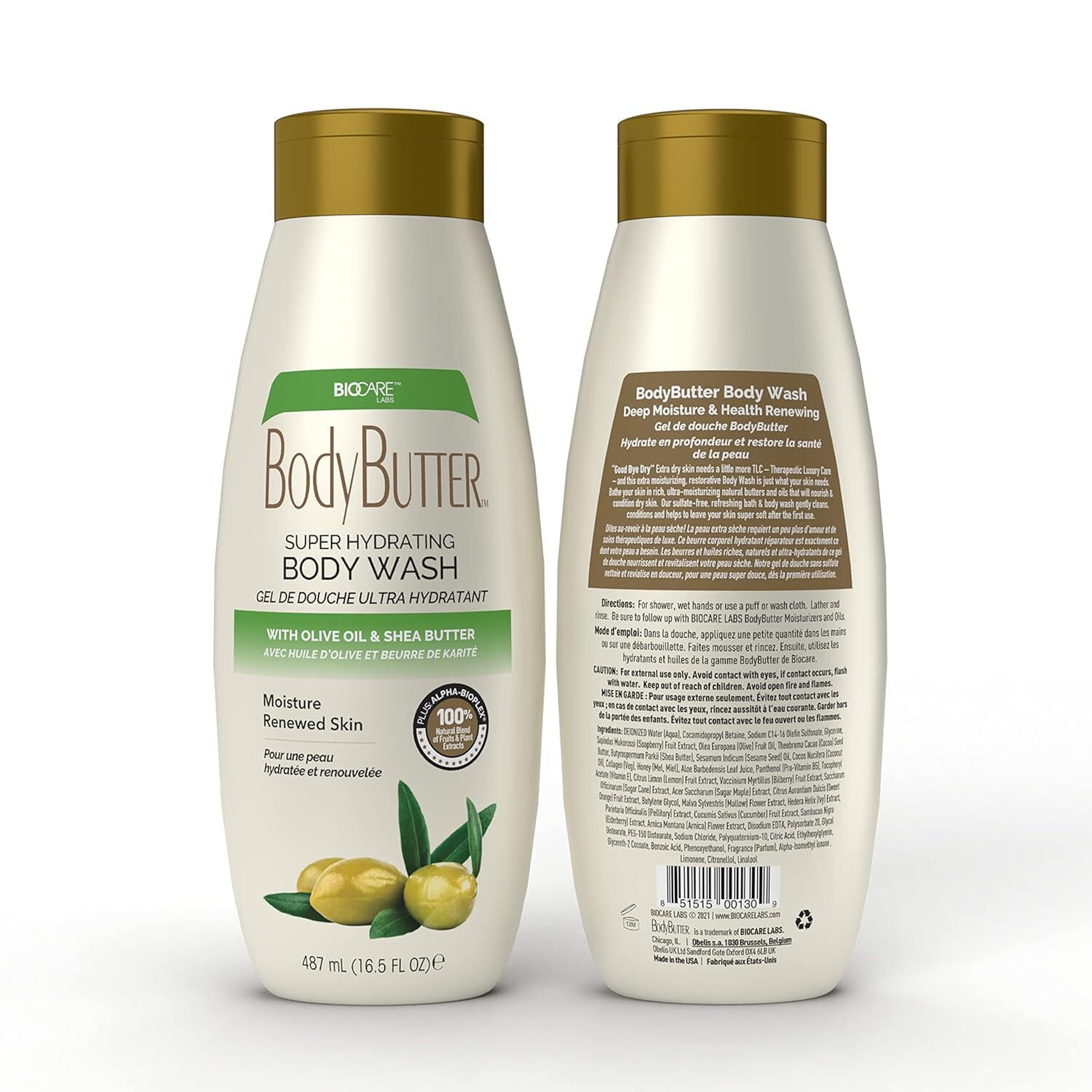 BIOCARE LABS - Body Butter Body Wash Hydrating Olive Shea Butter ...