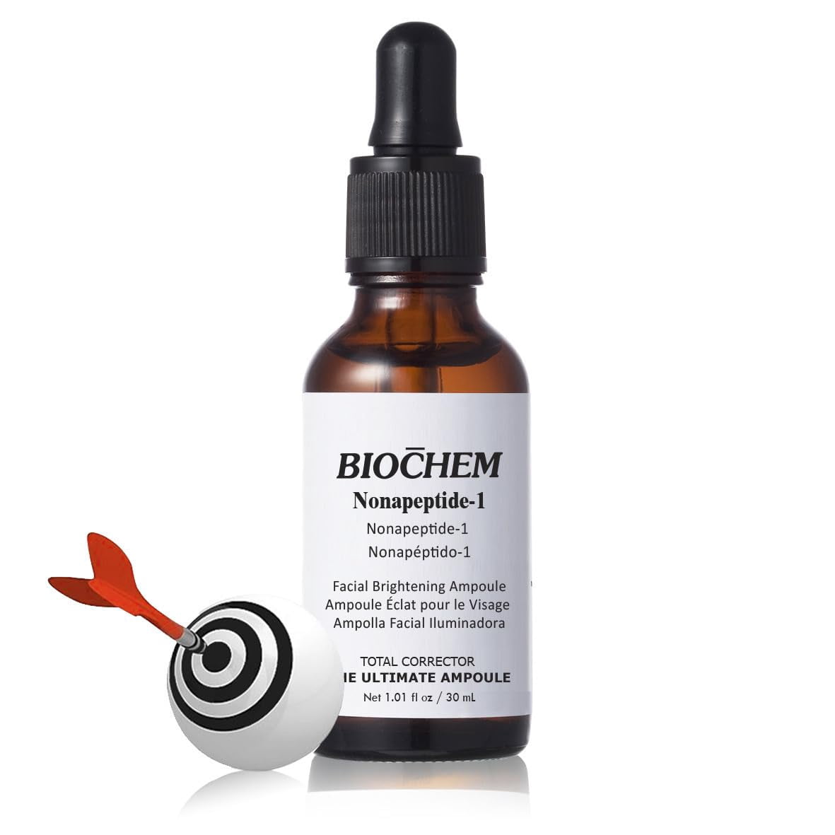 BIOCHEM Nonapeptide-1-1.01 fl oz / 30 mL Facial Brightenging Ampoule E11 - Walmart.com