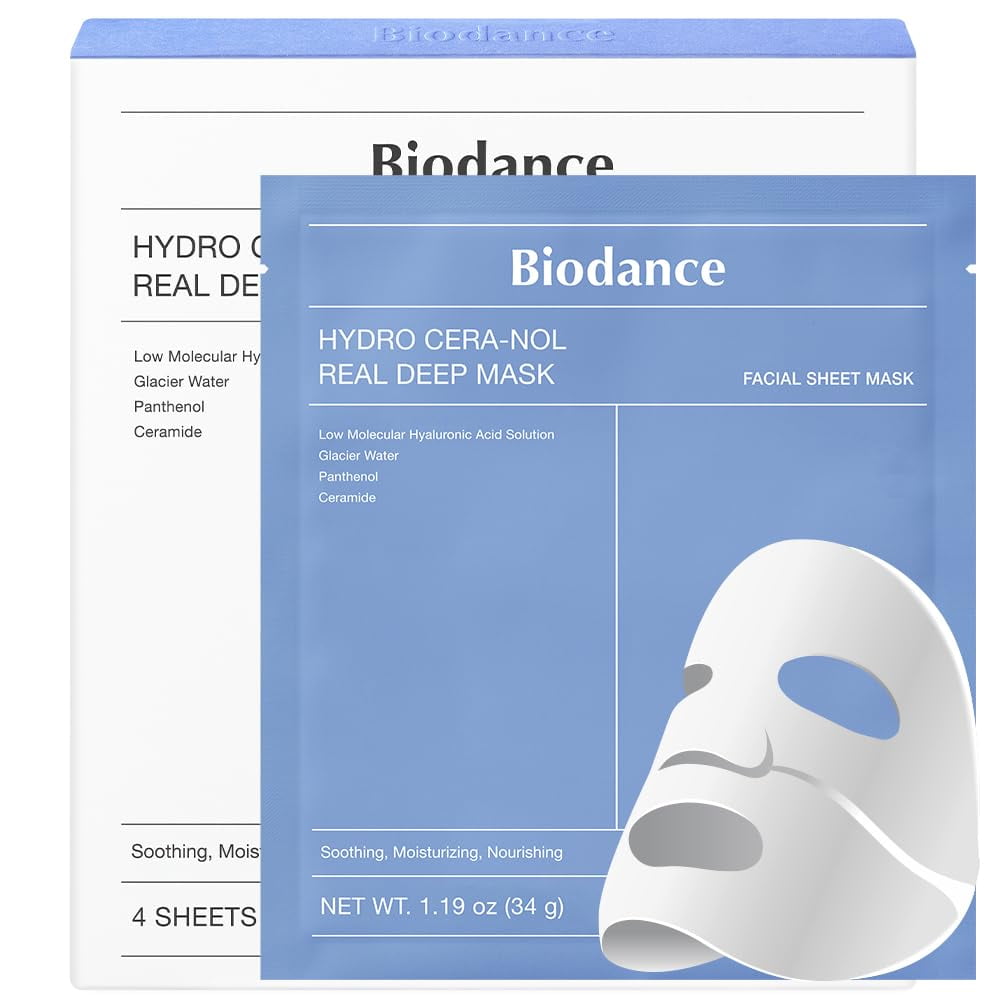 BIODANCE Hydro Cera-nol Real Deep Mask, Overnight Hydrogel Mask ...