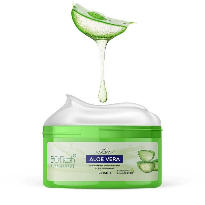 BIOFRESH HERBALS Aloevera Body Cream Deep Hydrating Cream and Skin ...