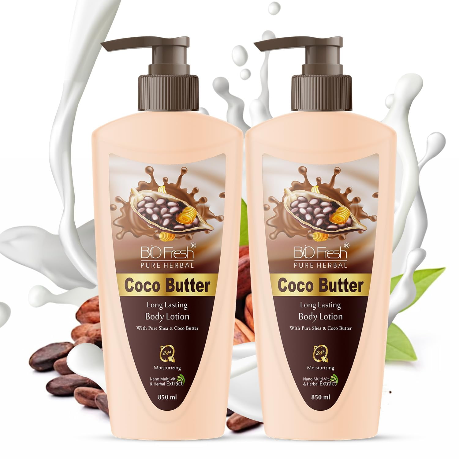 BIOFRESH HERBALS Coco-Butter Deep Nourish Body Lotion Set 24-Hour ...