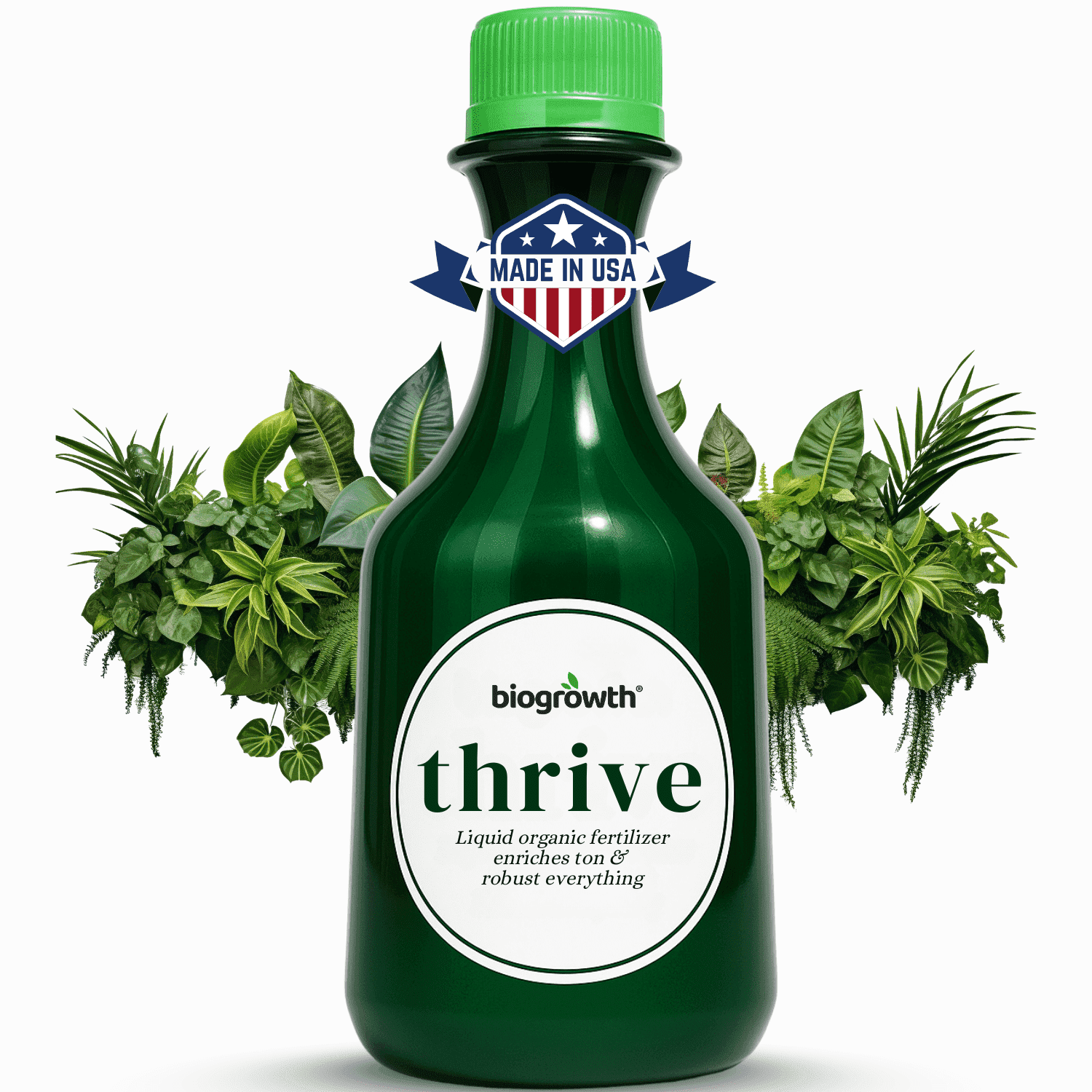 BIOGROWTH ORGANICS Thrive Plant Food & Vitamin Supplement, 8.45oz ...