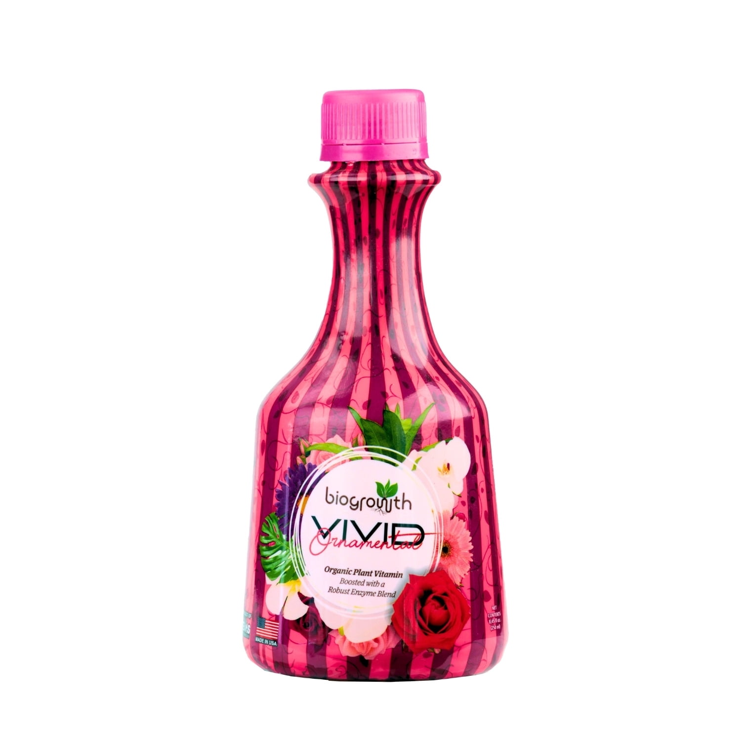 BIOGROWTH VIVID Enzyme-Based Organic Liquid Plant Fertilizer | Organic ...