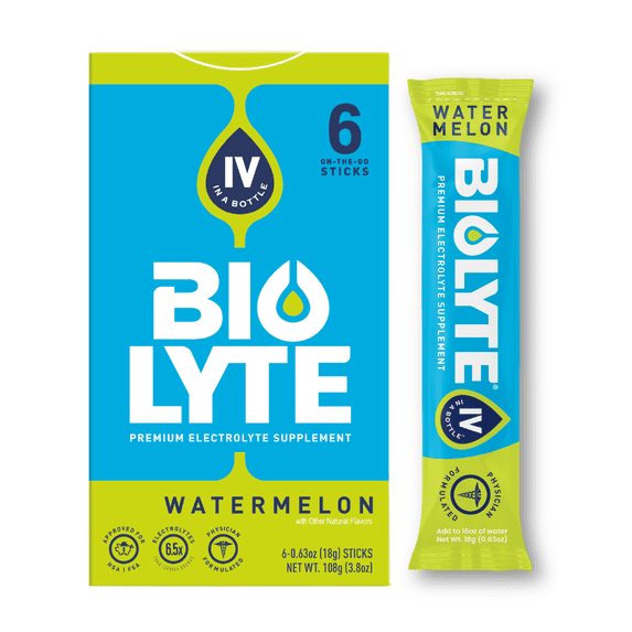 BIOLYTE Electrolyte Powder Packet Drink Mix for Rapid Hydration ...