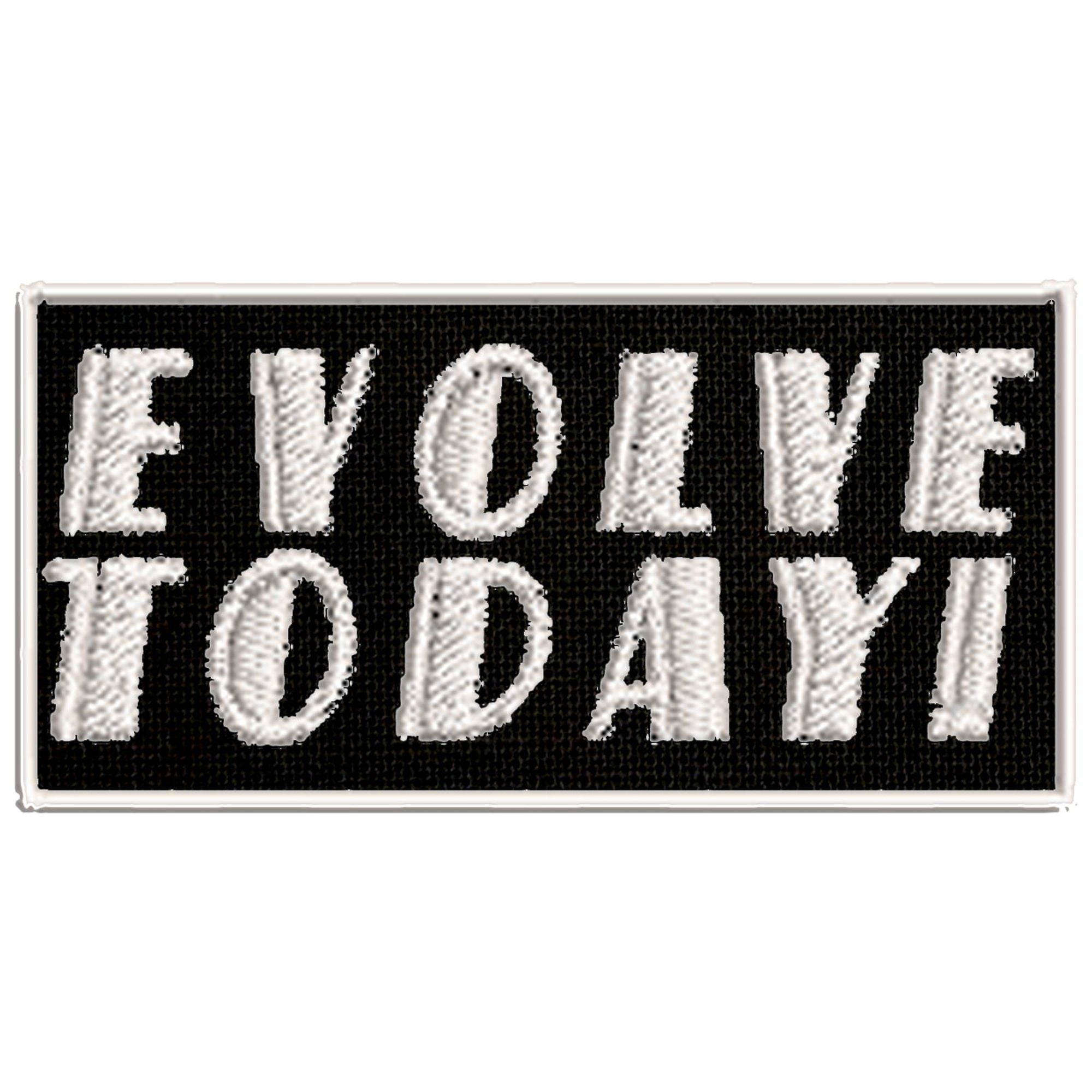 BIOSHOCK "Evolve Today!" Embroidered Patch Iron-On Applique, Cosplay ...