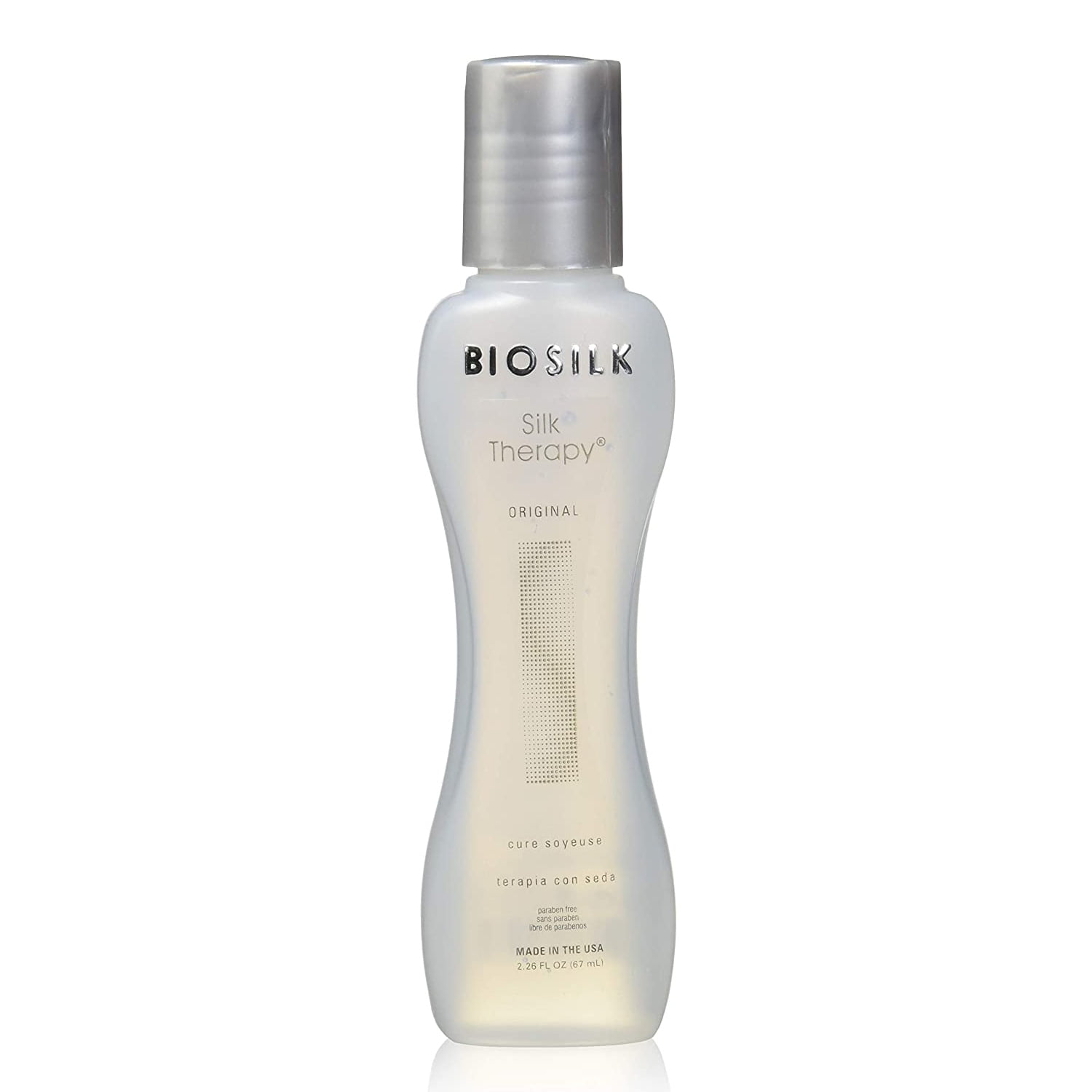 BioSilk Silk Therapy Original Leave-In Hair Treatment Cure, 2.26 Oz ...