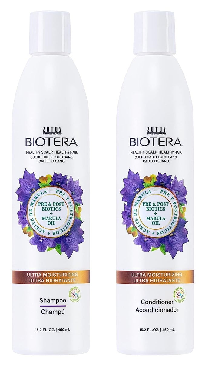 BIOTERA Ultra Moisturizing Shampoo and Conditioner 15.2oz | Dry ...