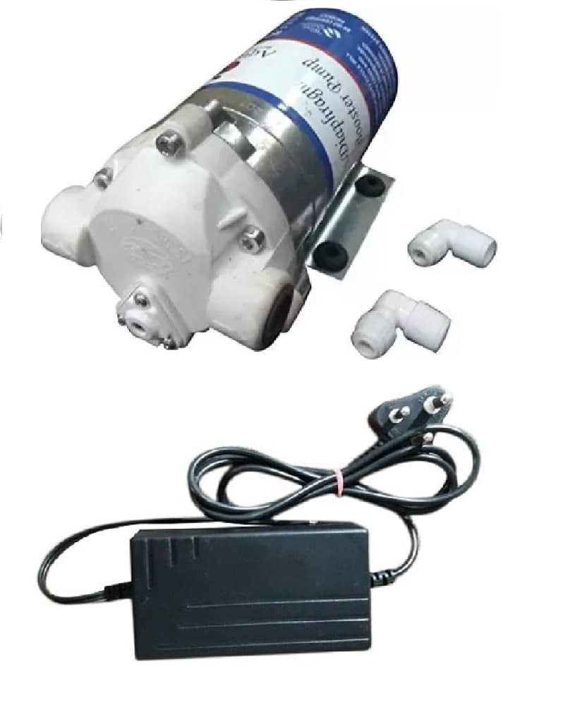 BIOTIC WATER RO Motor Pump 100 GPD Original 24V DC Noiseless Copper ...