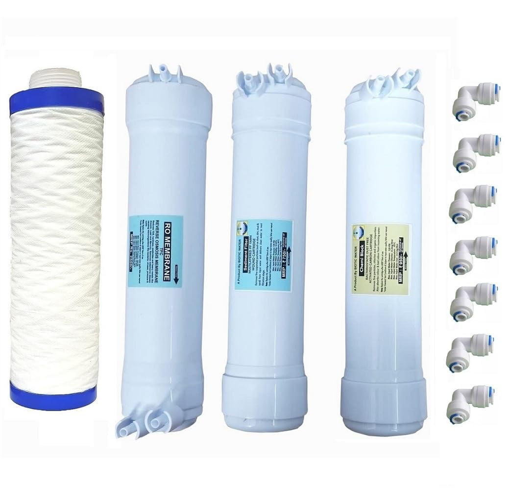 BIOTIC WATER Water Purifier Filter Kit Pre Filter Cartridge for Water ...