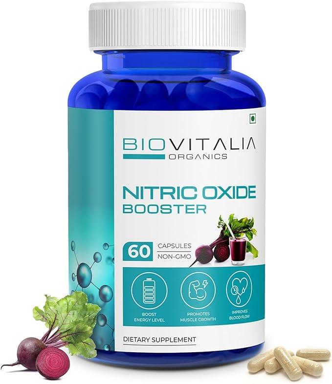 Nitric Oxide Booster Supplement - 1600mg Extra Strength L-Arginine ...