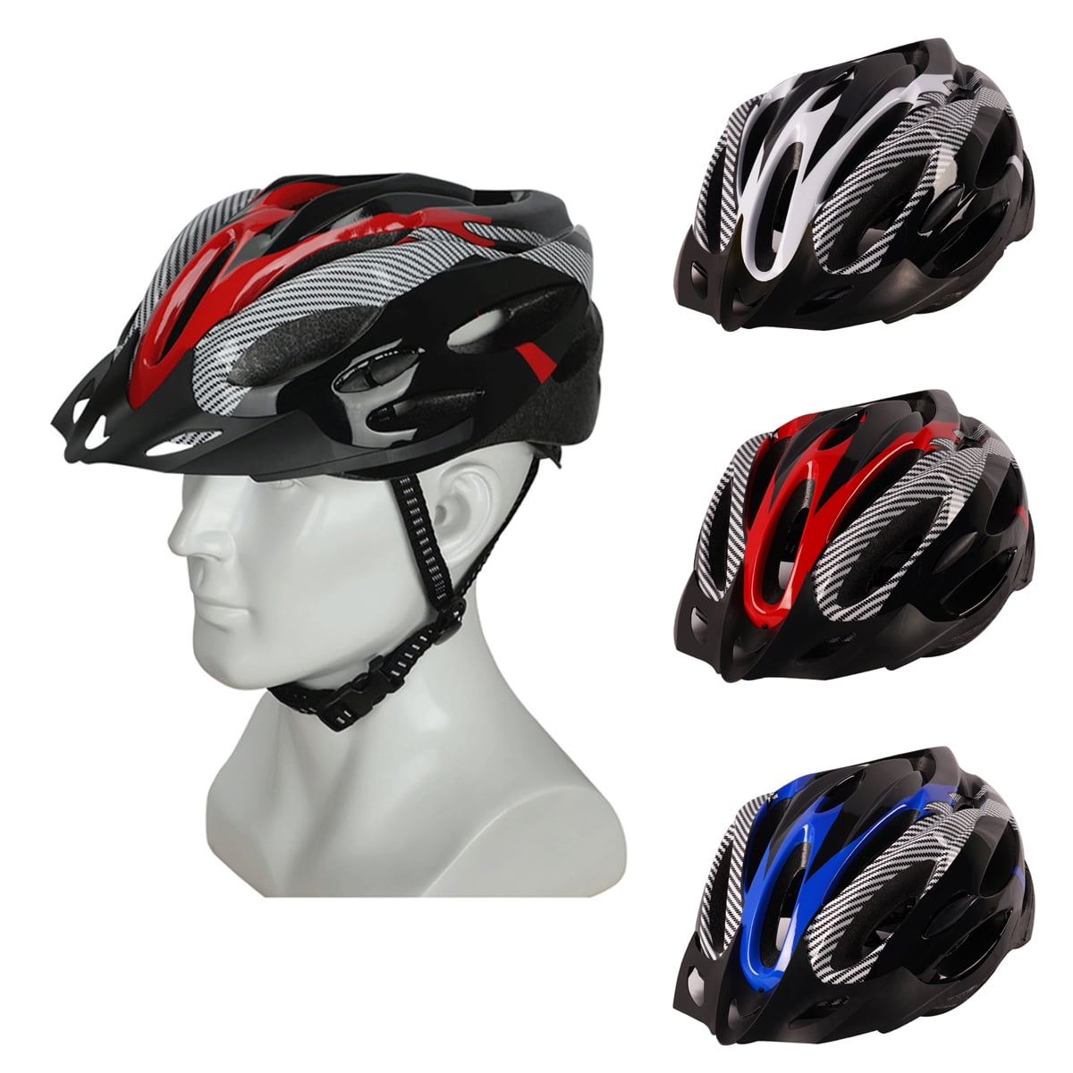 BIPOOBEE Lightweight Helmet Road Bike Cycle Helmet Mens Women for Bike ...