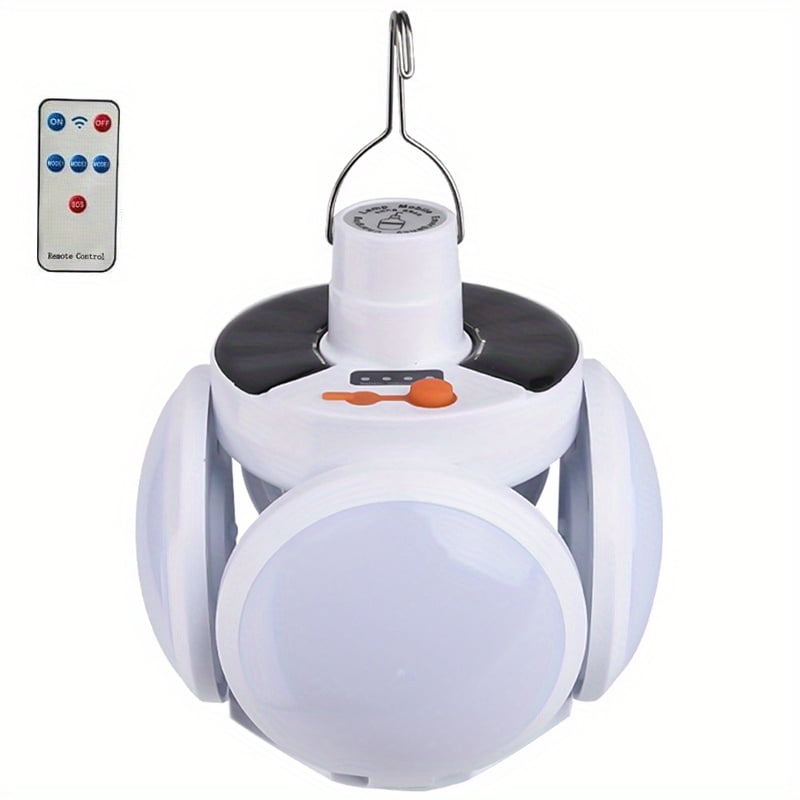 BIQIANWO 1/2pc LED Camping Blub LED Tent Solar Lantern Lights, 5 ...