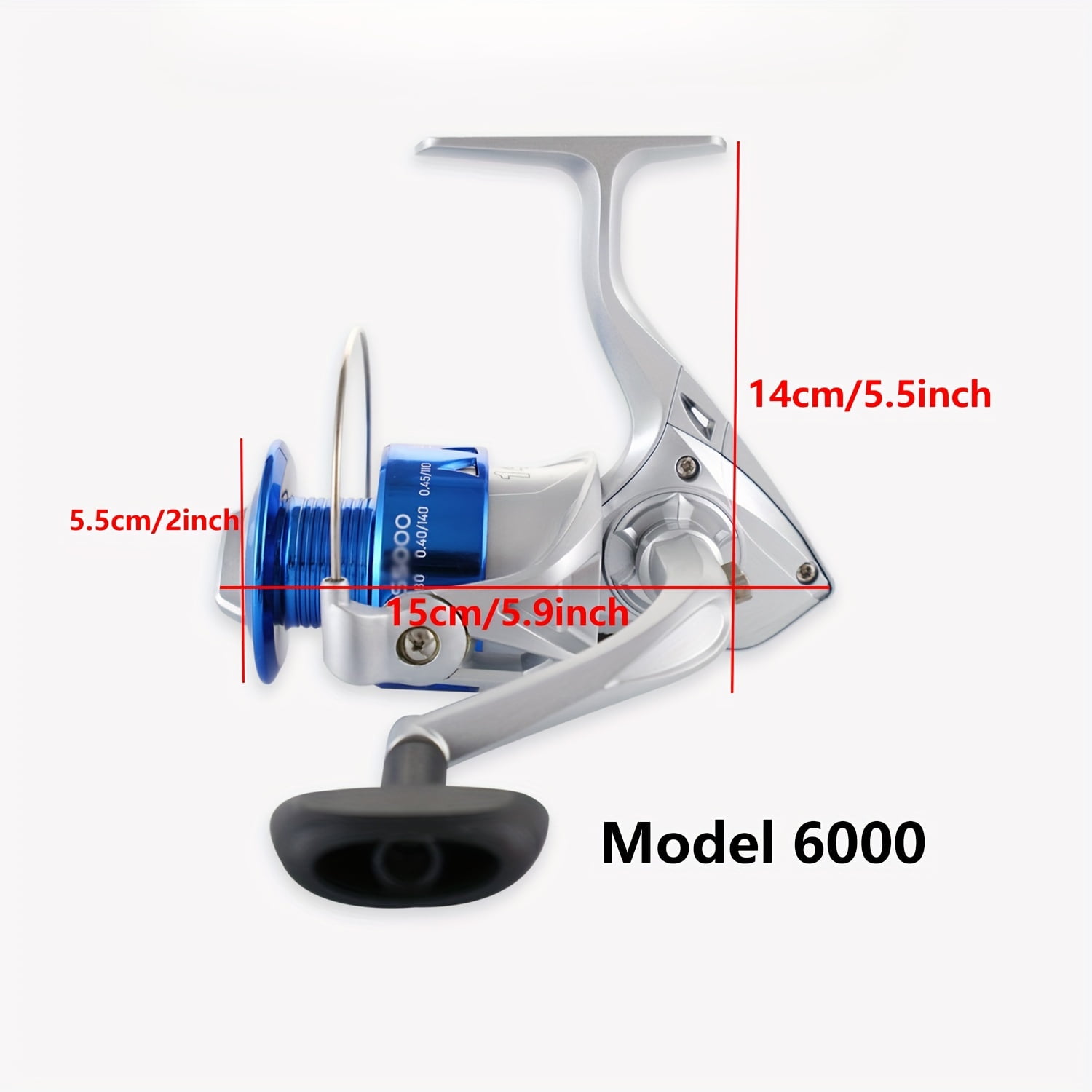 BIQIANWO 1000-7000 Series Durable Stainless Steel Fishing Reel - Smooth ...