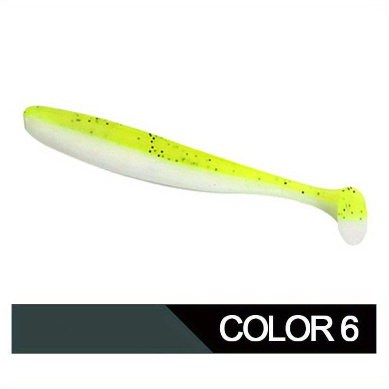 BIQIANWO 10pcs T-Tail Soft Worm Lure for Effective Outdoor Fishing ...