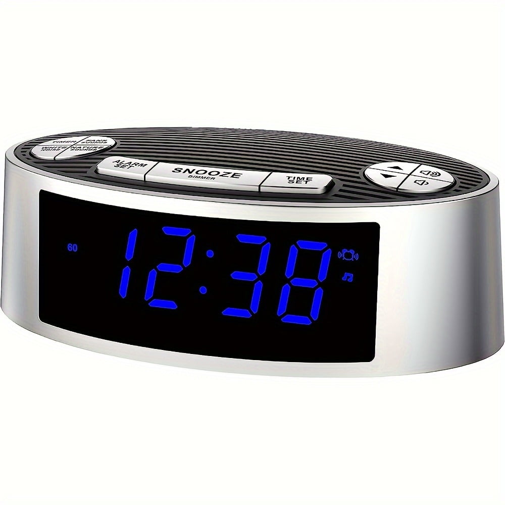 BIQIANWO 1PC USB Plug White Noise Machine With Alarm Clock, 20 Soothing ...