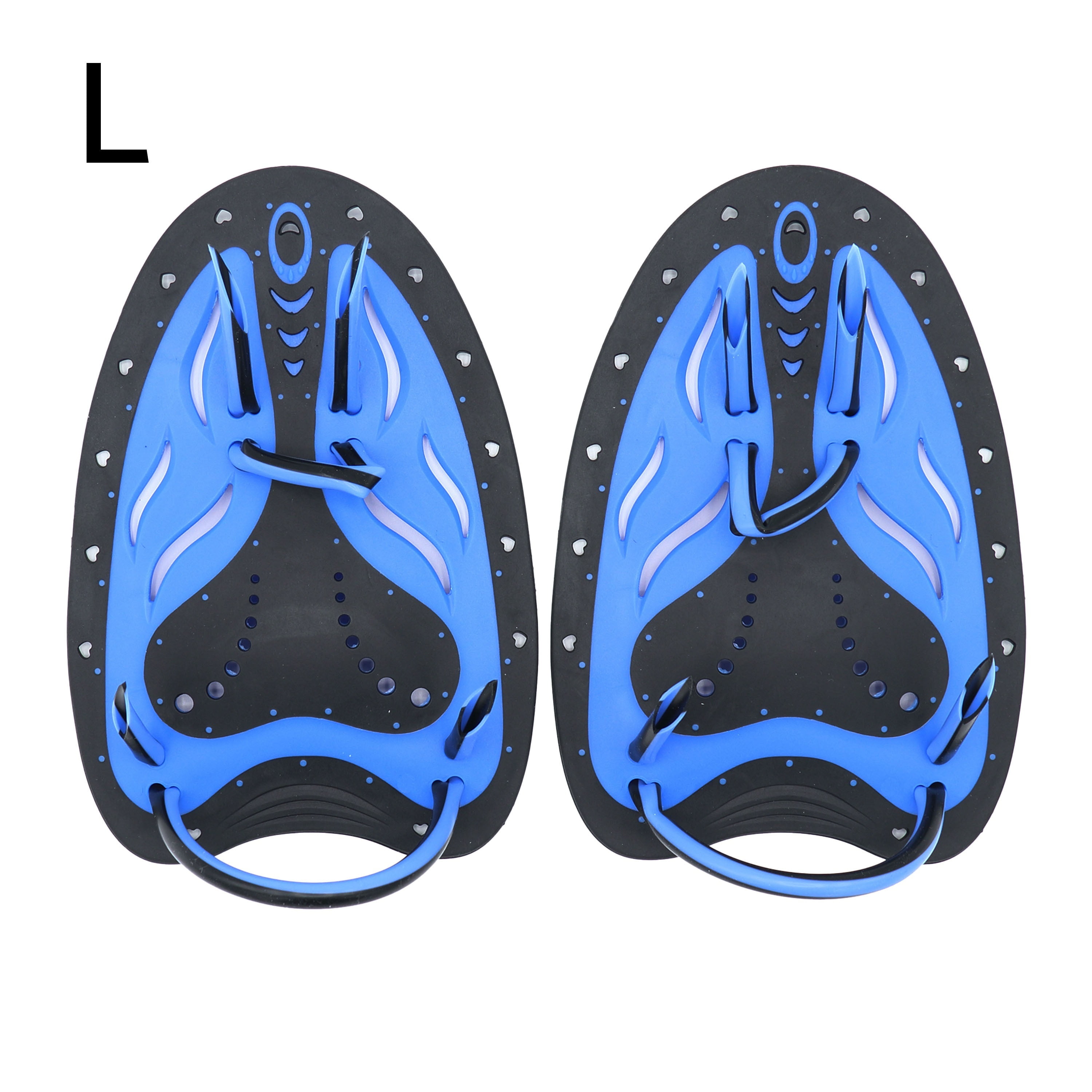 BIQIANWO 1Pair Swimming Paddles, Power Hand Paddles, Swim Training ...