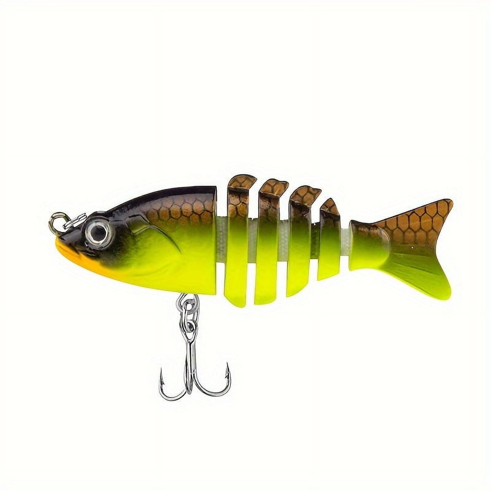 BIQIANWO 1pc Mini Multi-segment Bionic Hard Bait - 2.36in/0.18oz ...