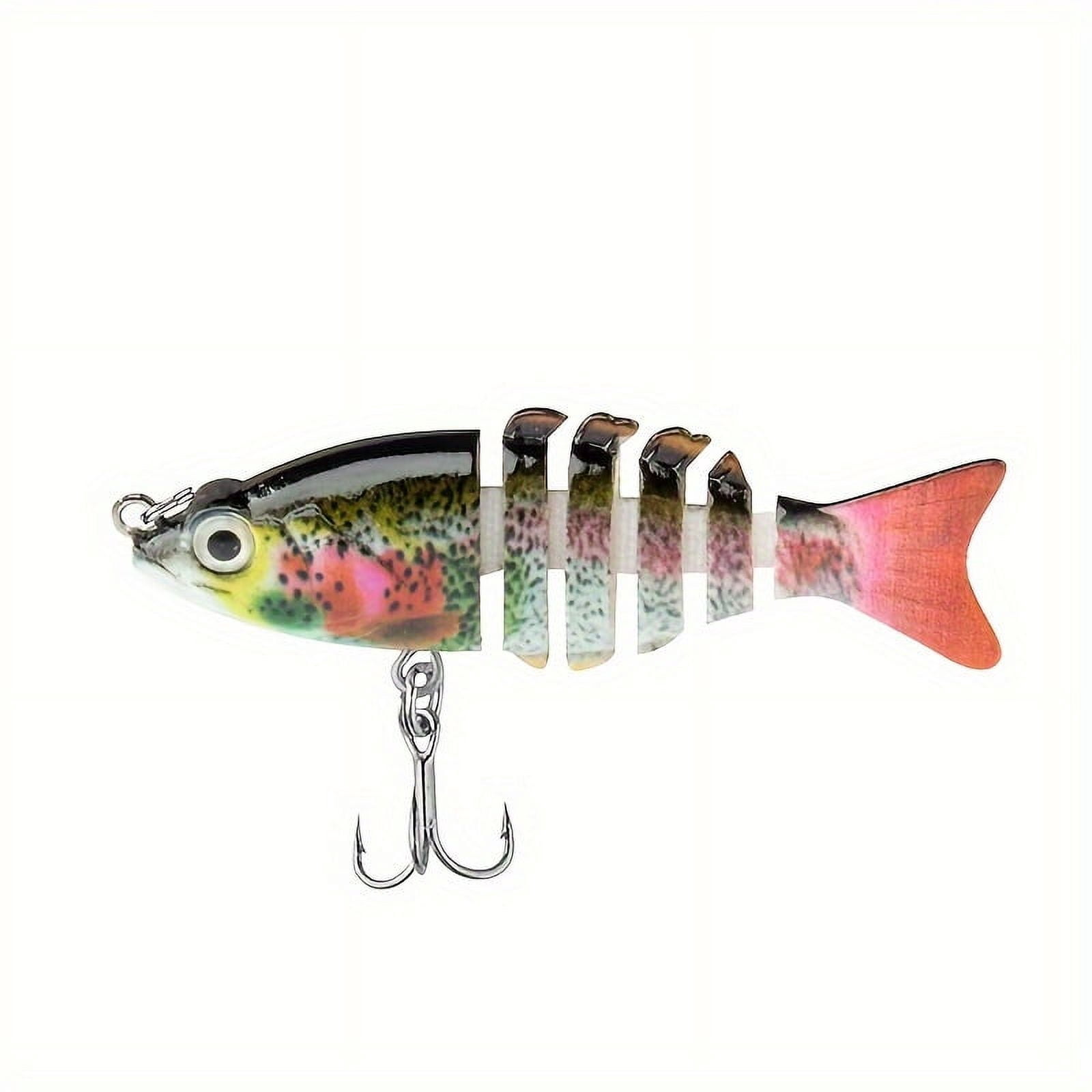BIQIANWO 1pc Mini Multi-segment Bionic Hard Bait - 2.36in/0.18oz ...