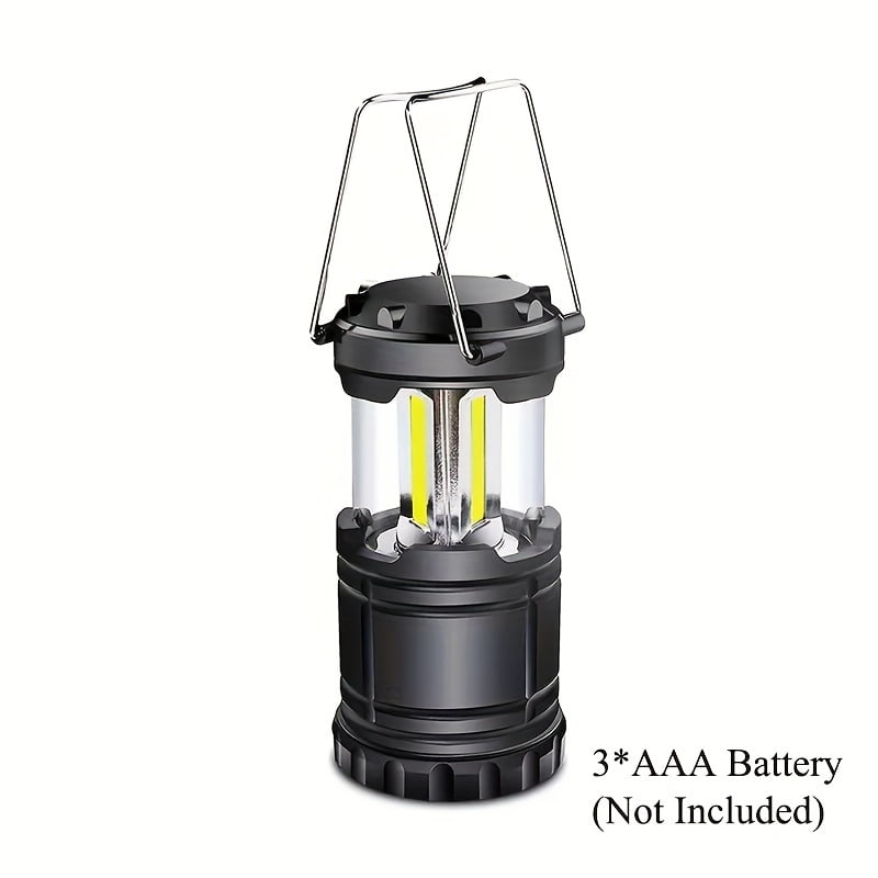 BIQIANWO 1pc Super Bright COB LED Camping Lantern, Portable Collapsible ...