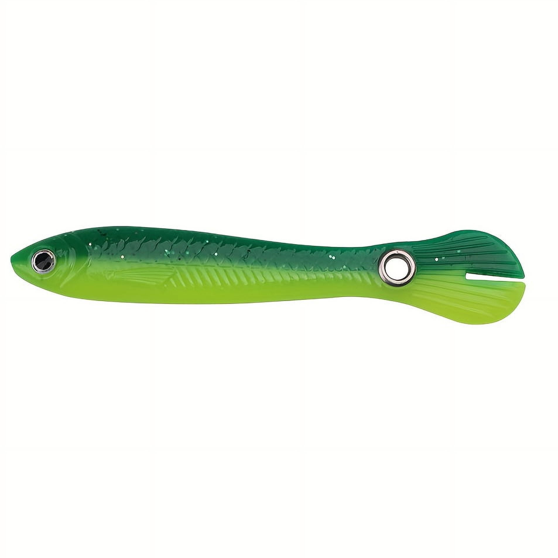 BIQIANWO 5pcs Bionic Soft Fishing Lure with Slip Mechanism - Lifelike ...