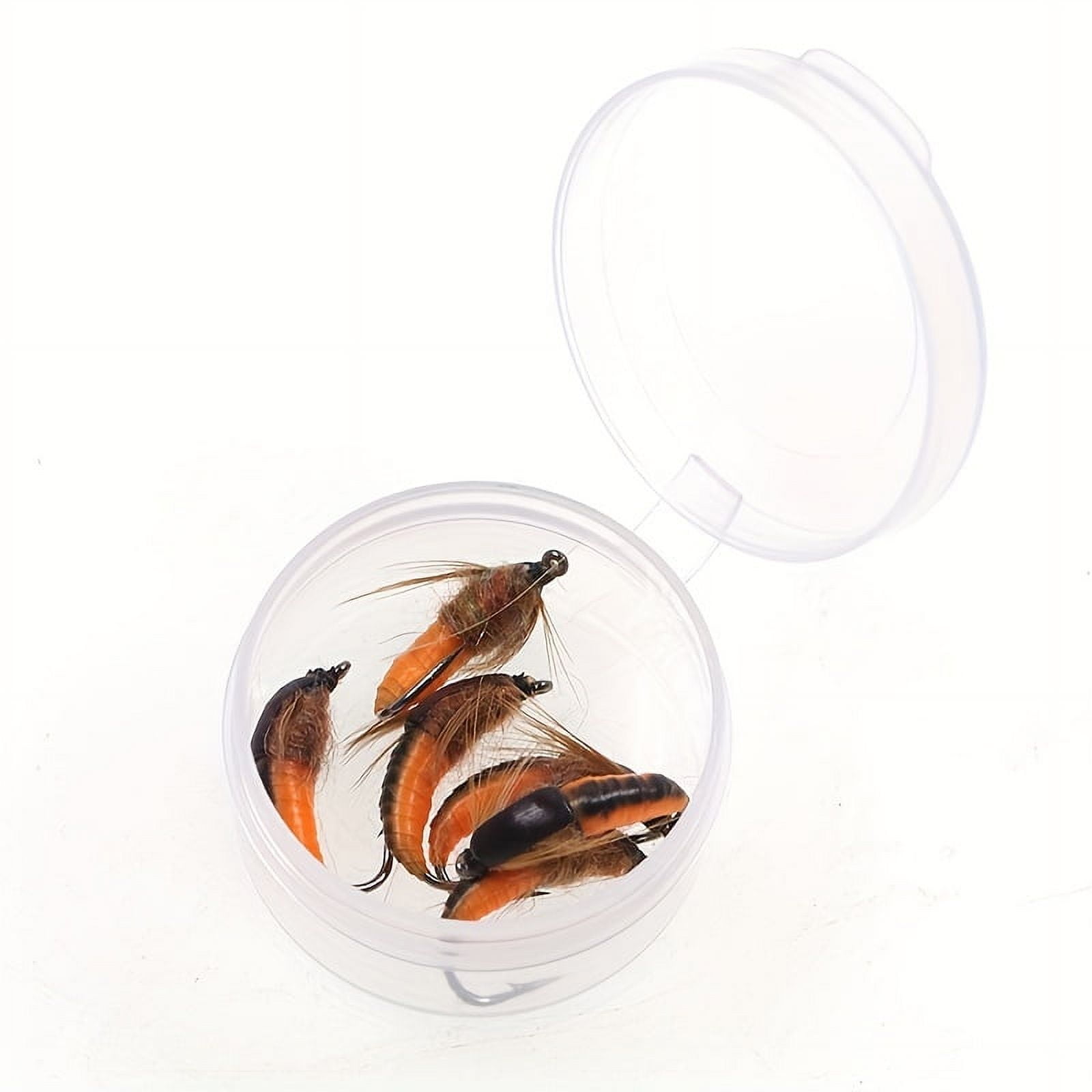 BIQIANWO 6pcs Sinking Nymph Lures For Trout Salmon, Fly Fishing Flies ...