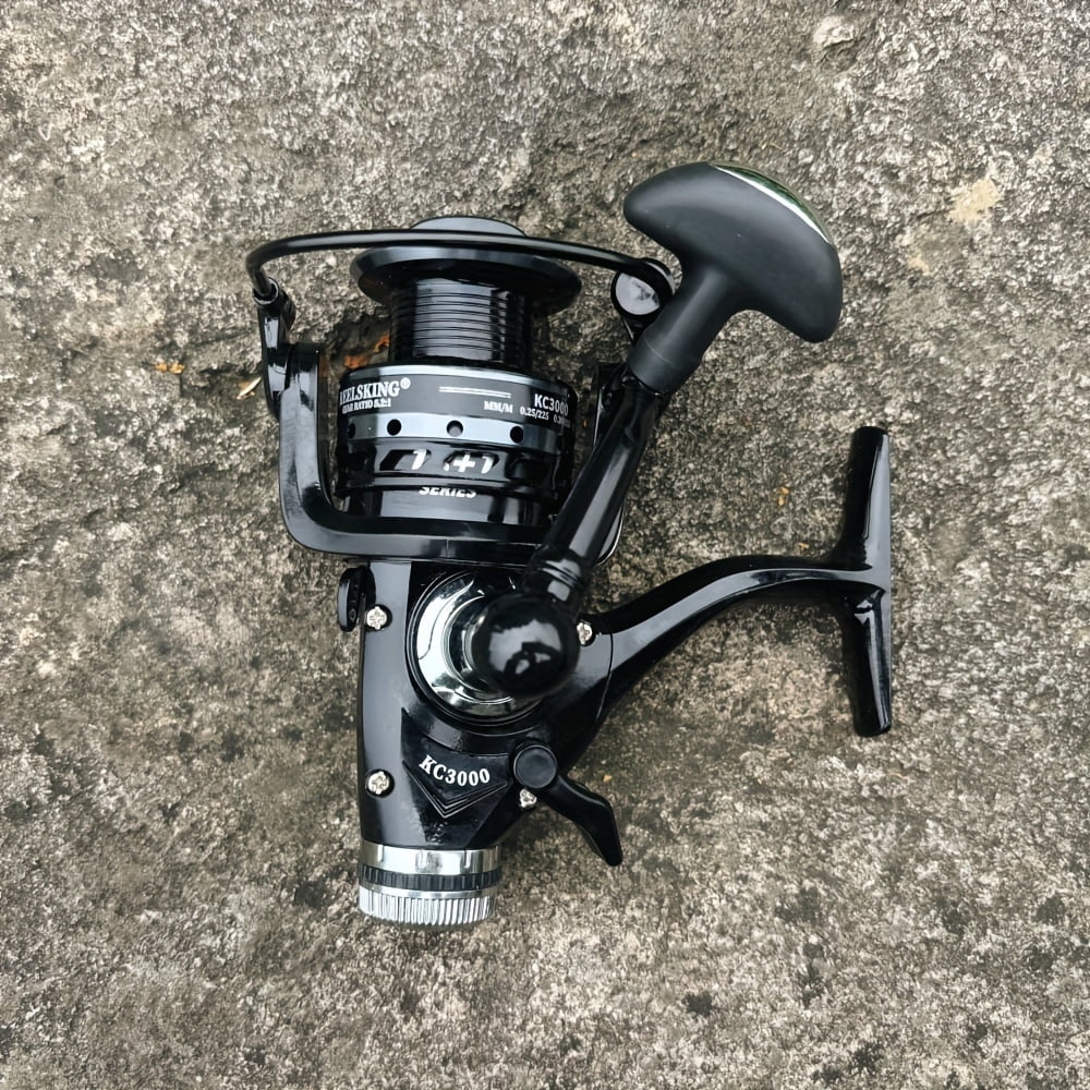 BIQIANWO Ambidextrous Aluminum Alloy Spinning Fishing Reel with Dual ...