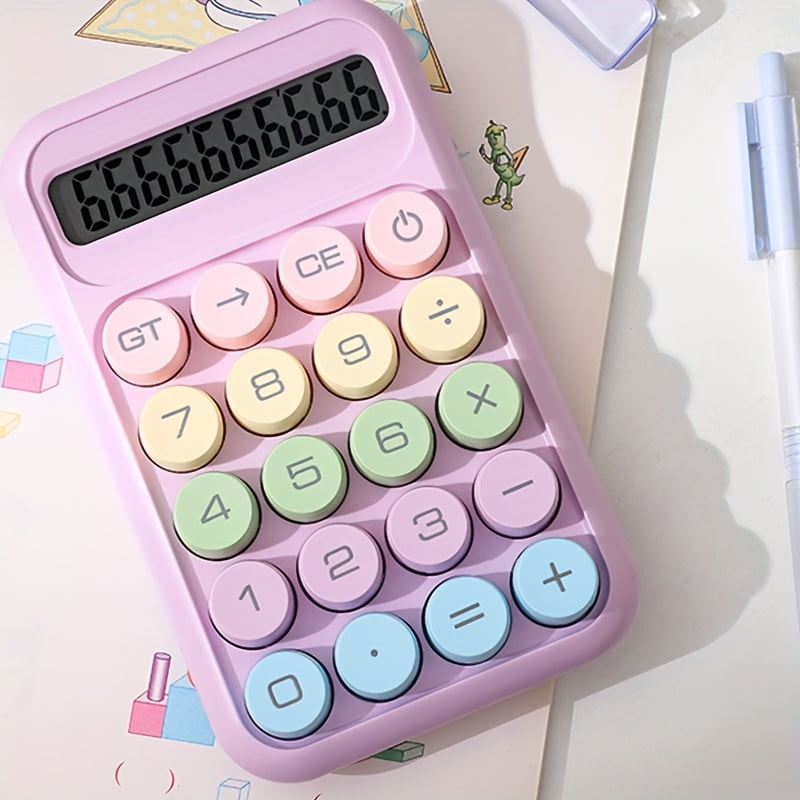 BIQIANWO Color Calculator, Mechanical Keyboard, Dual Power Supply ...