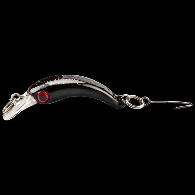 BIQIANWO Fishing Lures 1.5g Small Minnow Lure Micro Bait Mini Bow ...