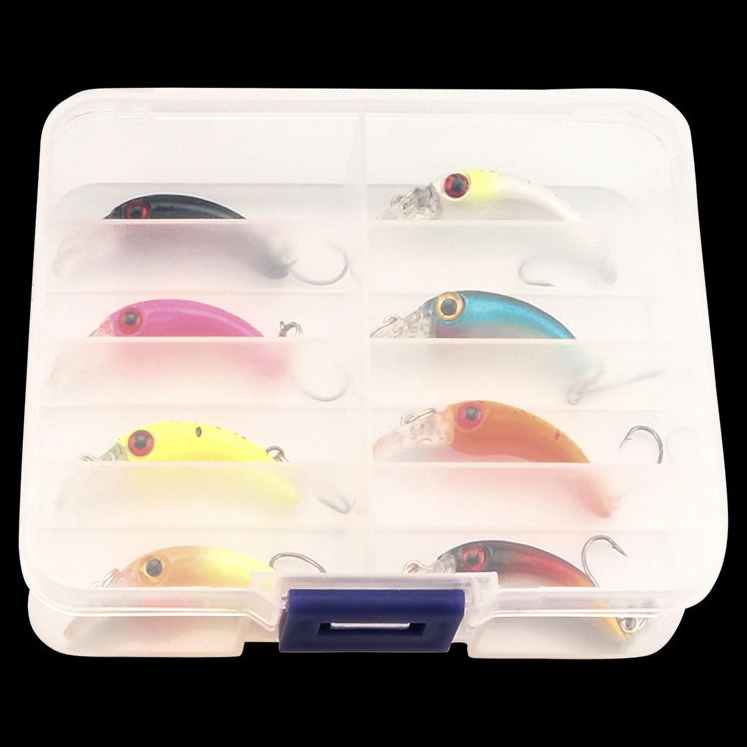 BIQIANWO Fishing Lures 1.5g Small Minnow Lure Micro Bait Mini Bow ...