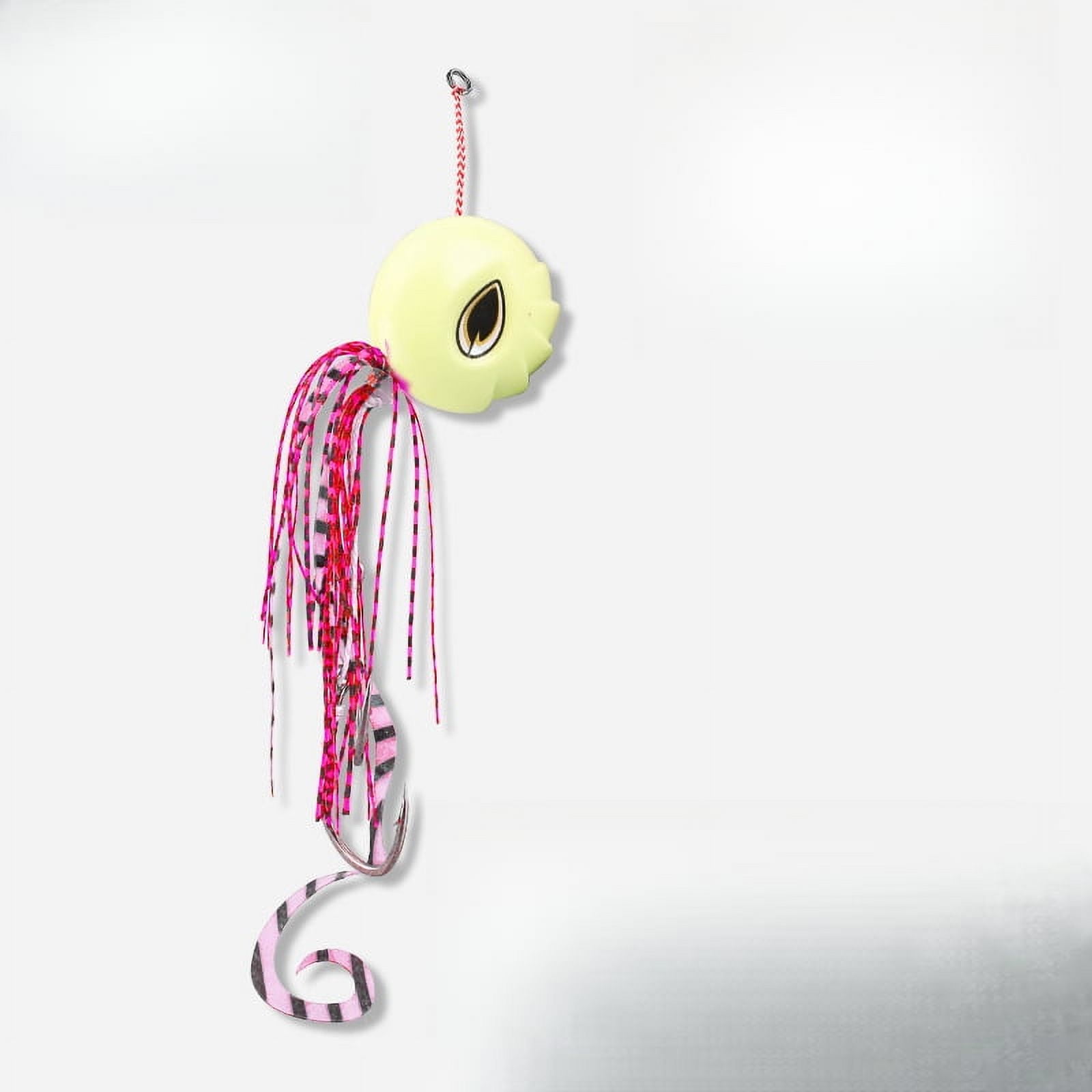 BIQIANWO Fishing Lures Iron Plate Luminous Sea Fishing Boat Yellow ...